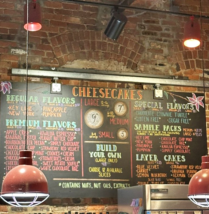 This menu board isn't just a list&mdash;it's a roadmap to happiness. From Key Lime to Kahlua Espresso, each flavor promises its own unique journey.