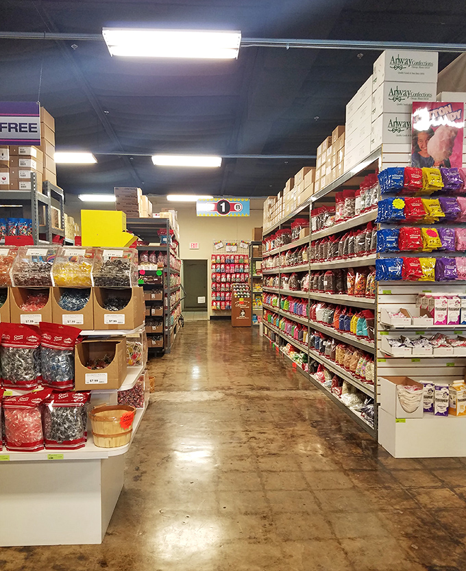 Aisles that stretch like a sugar-coated yellow brick road, leading not to Oz but something arguably better.