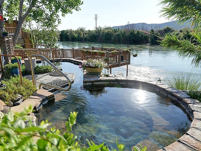 Heaven might just be this natural hot spring overlooking the Rio Grande, where relaxation comes with a side of spectacular views.