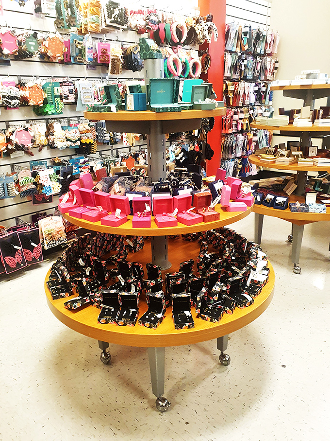 A treasure island of accessories where resistance is futile and "treating yourself" becomes an Olympic sport.