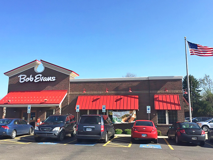 When retirement means breakfast can happen at 10:30am on a Tuesday, Bob Evans stands ready with comfort food that doesn't require a financial advisor's approval.