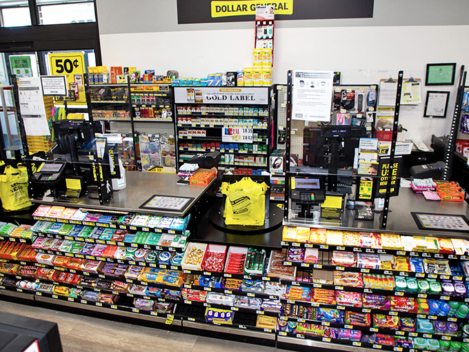 The final frontier of temptation&mdash;candy bars and impulse purchases line the checkout counter like a last-chance saloon for your willpower.