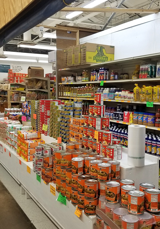 International grocery aisles that would make a chef weep with joy. Those chipotle peppers aren't just canned goods&mdash;they're vacation memories waiting to happen.