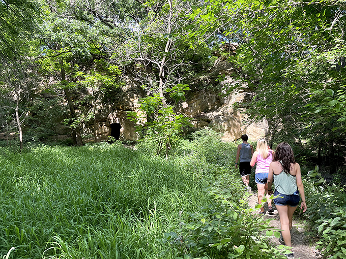 The best family memories aren't made in theme parks but on trails like this, where discovery waits around every corner.