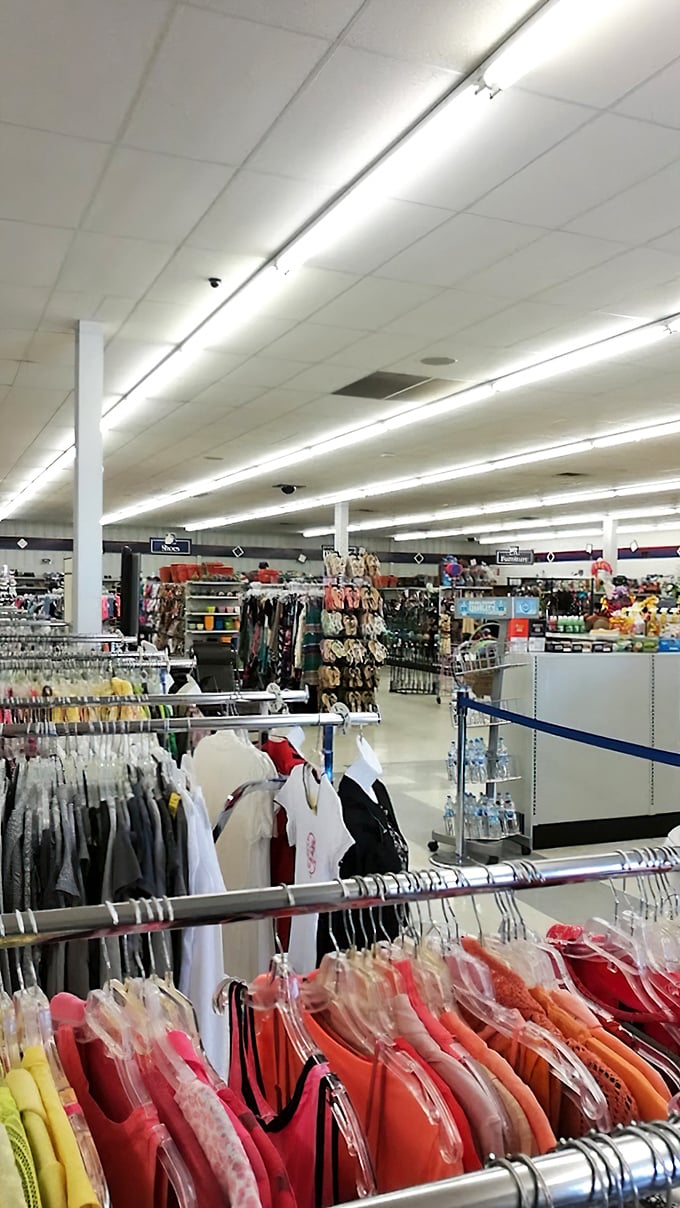 Retail therapy at its most literal. The expansive layout invites exploration, with each aisle promising the thrill of unexpected discovery.