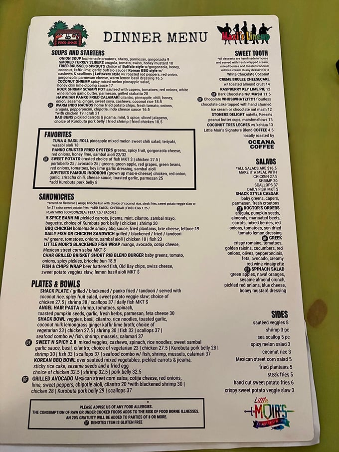 The menu reads like a love letter to seafood, with global influences that'll have you planning your next visit before finishing your first bite.