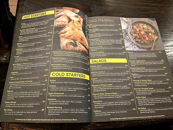 The menu reads like a love letter to carnivores, with enough options to make decision-making the hardest part of your evening.