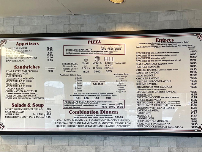 A menu that refuses to chase trends is refreshing in our kale-smoothie world. These Italian-American classics have stood the test of time for good reason.