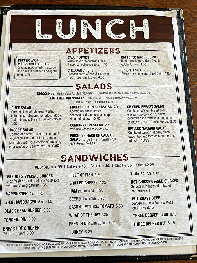 A menu that doesn't need fancy fonts or pretentious descriptions&mdash;just honest food that makes you wonder why you'd ever waste time on trendy small plates.