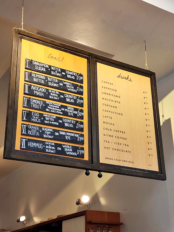 When your toast menu reads like poetry and your coffee prices won't break the bank, magic happens. 