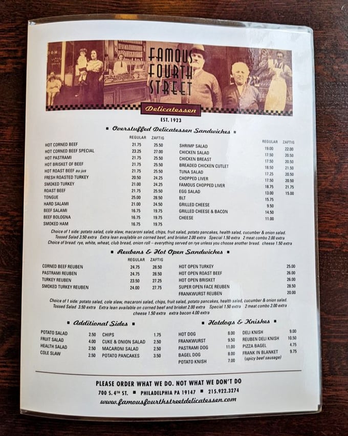 Menu anxiety is real when everything looks this good. The "Overstuffed" section isn't false advertising – it's a delicious warning.