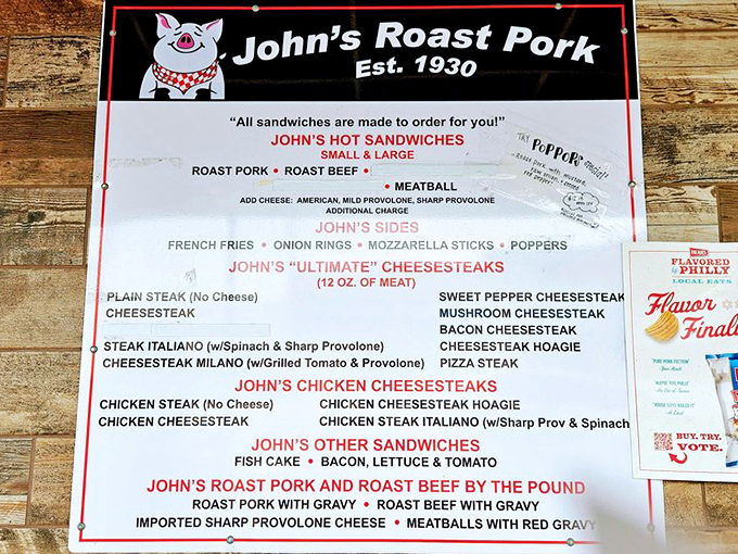 A menu of straightforward perfection where decisions are both agonizingly difficult and wonderfully simple. Choose wisely, my friends.