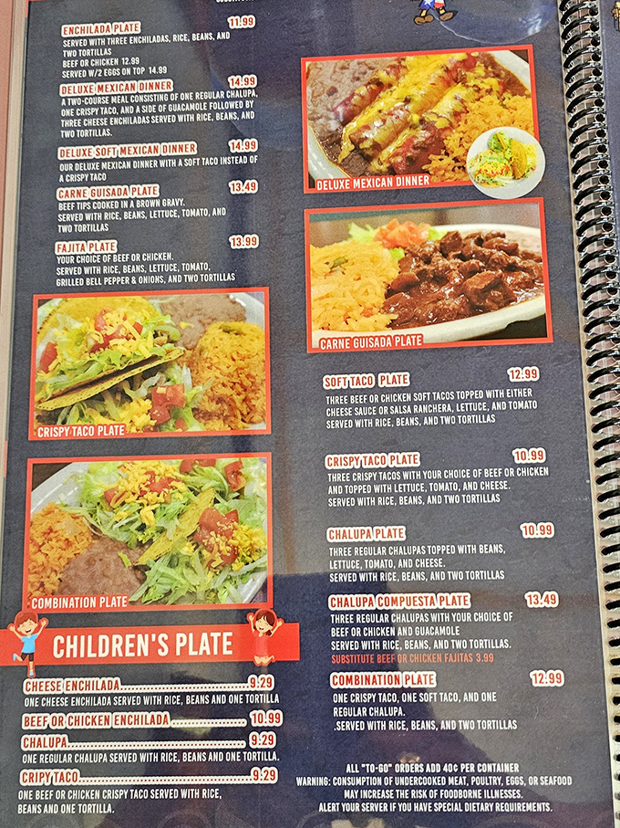 A menu that doesn't need fancy fonts or flowery descriptions. These dishes have been perfecting themselves since before social media food critics existed.