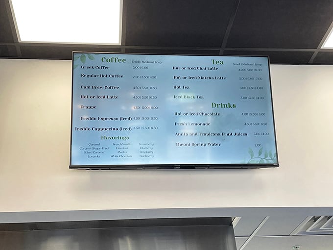 A menu board that doesn't require a translator or second mortgage&mdash;just straightforward coffee, tea, and treats that deliver on their simple promises.