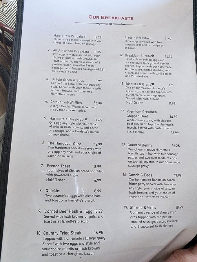 This menu isn't just a list of food &ndash; it's a roadmap to happiness. The "Hangover Cure" isn't just cleverly named; it's practically medicinal.