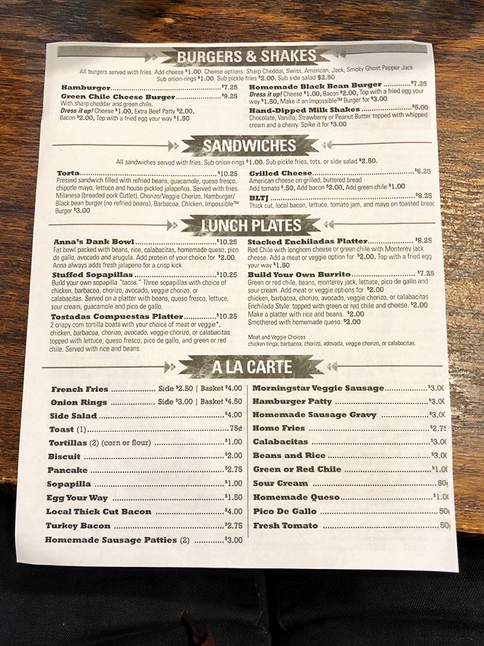 The menu reads like a love letter to Southwestern cuisine &ndash; where breakfast meets lunch in a delicious border town of flavor possibilities.