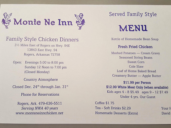 The menu's beautiful simplicity tells you everything: they do one thing spectacularly well. No decision fatigue here, just guaranteed satisfaction.