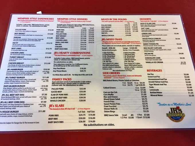 Not so much a menu as a roadmap to happiness. The only difficult part is deciding which delicious direction to take.