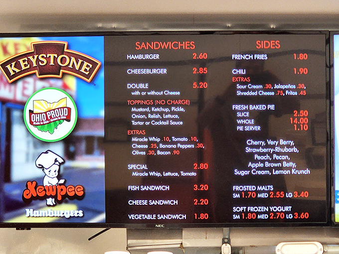 A menu board that proves great food doesn't need fancy descriptions or astronomical prices. Simplicity has always been the secret ingredient.