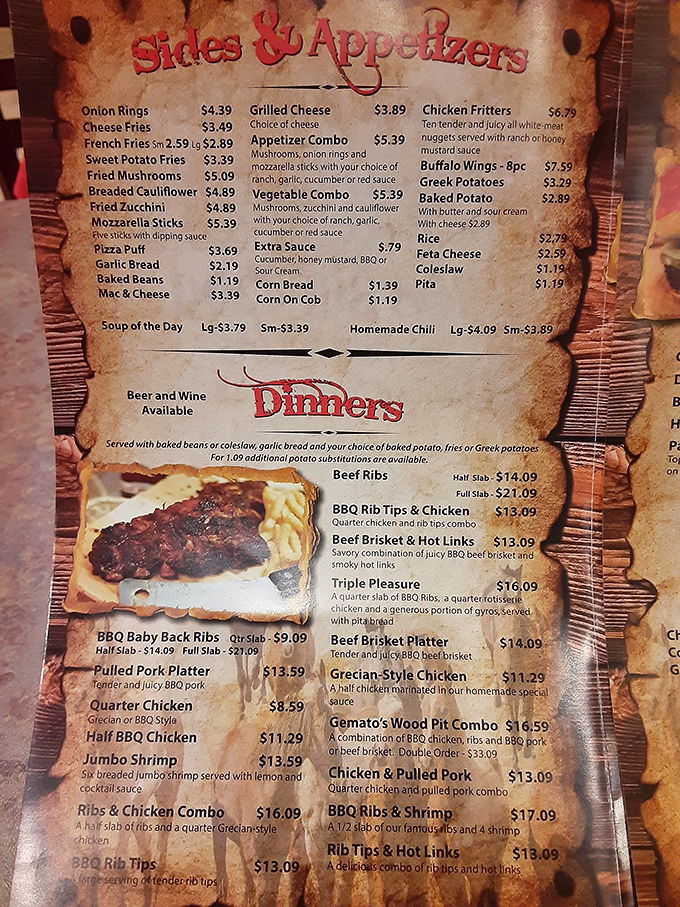 A menu that reads like a love letter to carnivores &ndash; where decisions aren't just difficult, they're existential crises worth having.