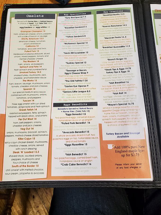 The menu reads like a love letter to breakfast classics&mdash;proof that sometimes the best innovation is perfecting tradition.