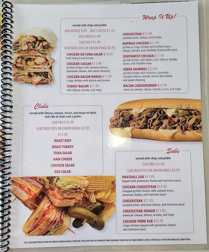 Menu magic that doesn't require a second mortgage. These spiral-bound pages hold more comfort than a weighted blanket on a winter morning.