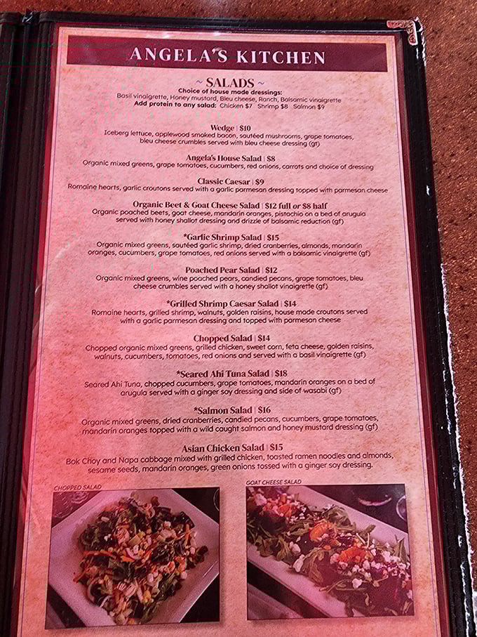 The menu reads like a love letter to fresh ingredients&mdash;each salad offering promising a different path to vegetable nirvana.