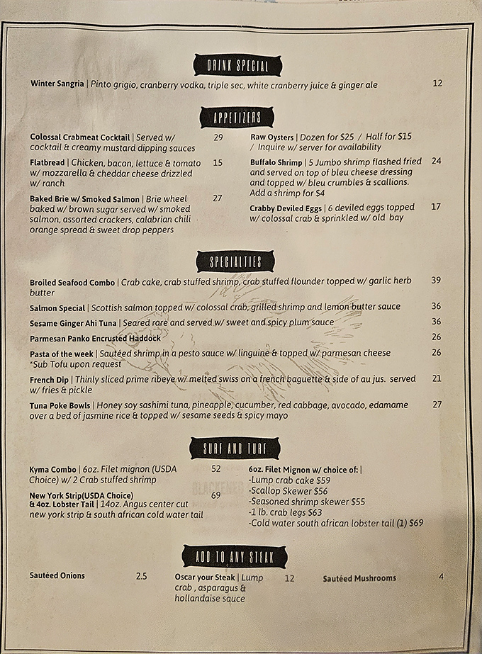 The menu reads like a love letter to the ocean&mdash;each dish promising a vacation for your taste buds.