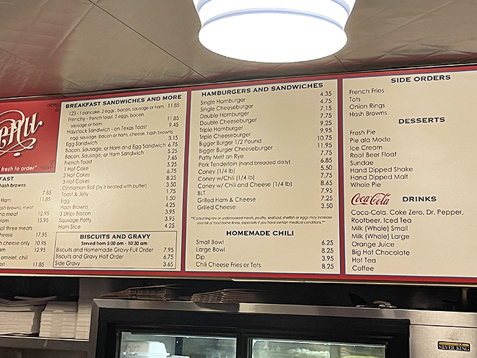 This menu isn't complicated because greatness never is. Like the Gettysburg Address of food offerings&mdash;brief, powerful, and historically significant.