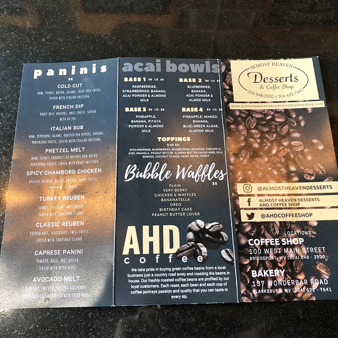A menu that reads like a love letter to your taste buds, from paninis that satisfy to a&ccedil;a&iacute; bowls that pretend to be healthy.
