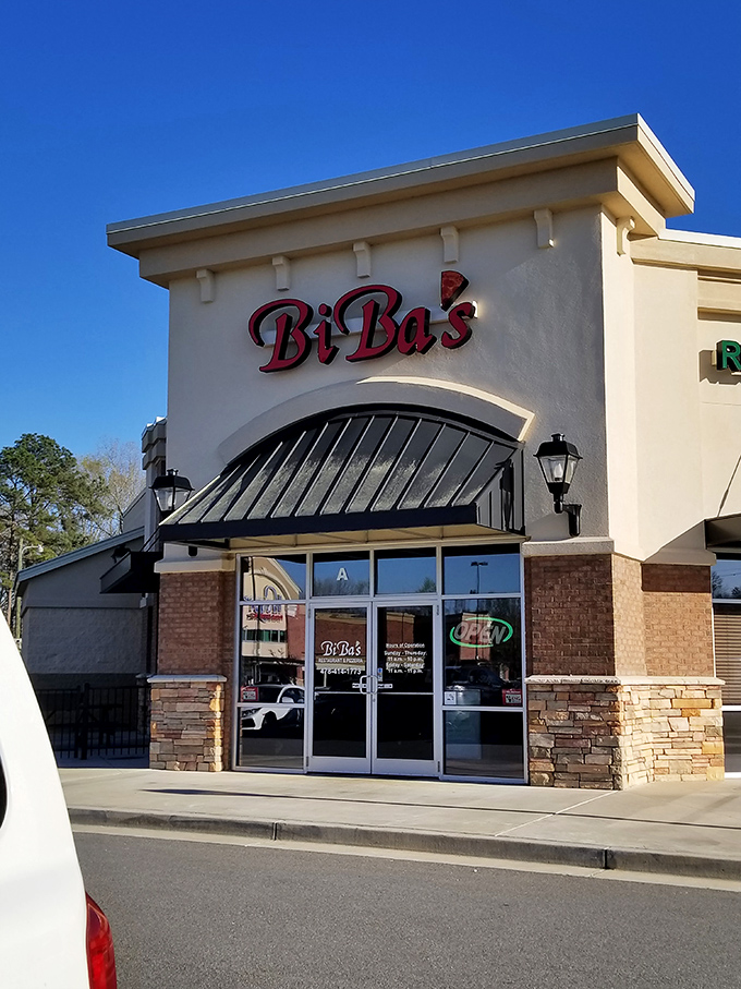 Biba's Italian Restaurant proves small towns can deliver big flavors. That stone facade isn't just for show&mdash;it's the gateway to authentic Italian cuisine in Georgia's heartland.