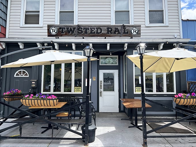 At Twisted Rail, the outdoor seating isn't just an afterthought—it's where summer memories are made, one craft beer and conversation at a time.