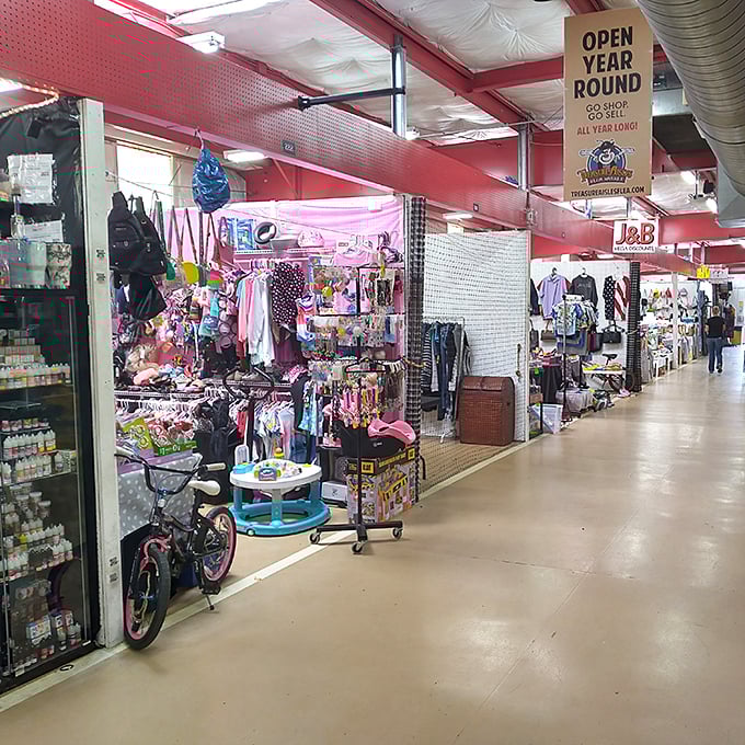 "Open Year Round" isn't just a sign&mdash;it's an invitation to the perpetual treasure hunt that awaits regardless of season or weather.