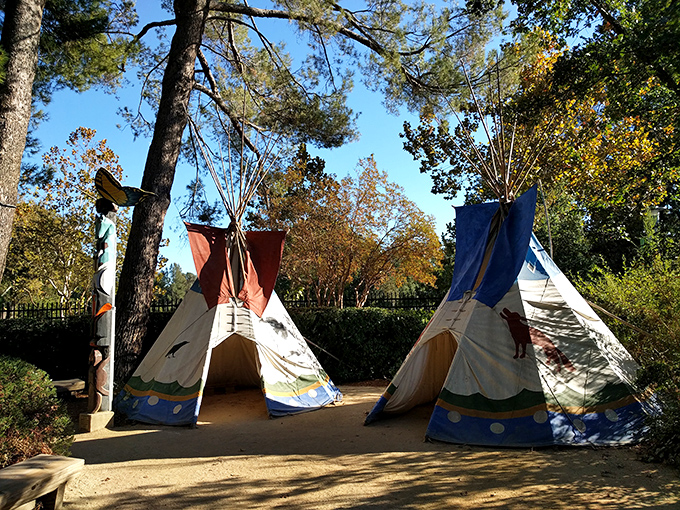 These colorful tepees offer a cultural connection beyond European fairytales, inviting children to explore the rich storytelling traditions of Native American cultures.