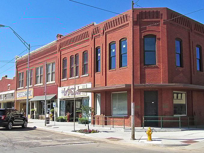 Alva's main street stretches before you like a Norman Rockwell painting come to life in the Oklahoma sunshine.