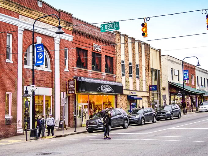 Boone's historic downtown showcases mountain architecture at its finest. Those stone buildings have stories to tell!