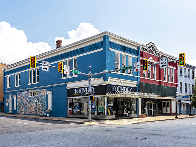 Chambersburg's classic brick buildings whisper stories of the past while housing modern businesses that keep the town thriving.