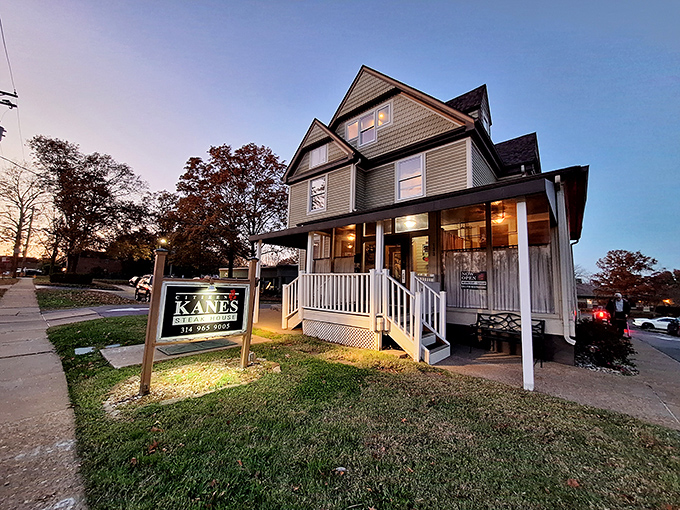 Victorian charm meets carnivore's delight at Citizen Kane's, where this historic home has been repurposed for a higher calling: perfect steaks.