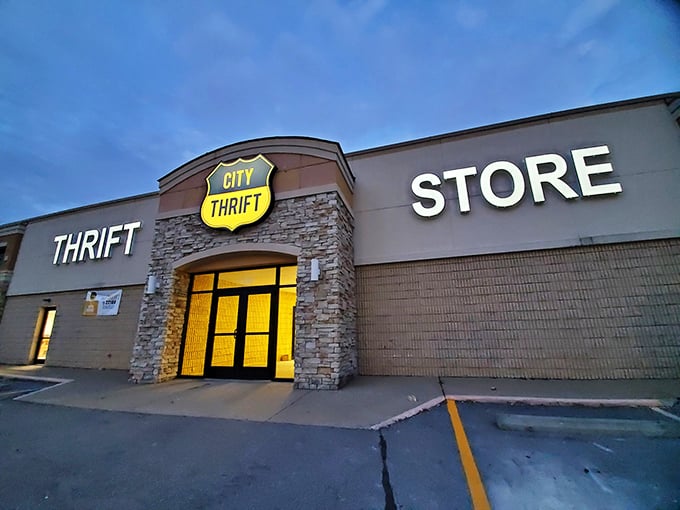 City Thrift's interior is the retail equivalent of Mary Poppins' bag&mdash;somehow bigger on the inside than physics should allow.