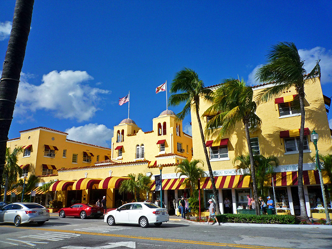 Delray Beach's Main Street could be a movie set&mdash;if movies featured perfect little downtowns where every shop makes you want to browse.