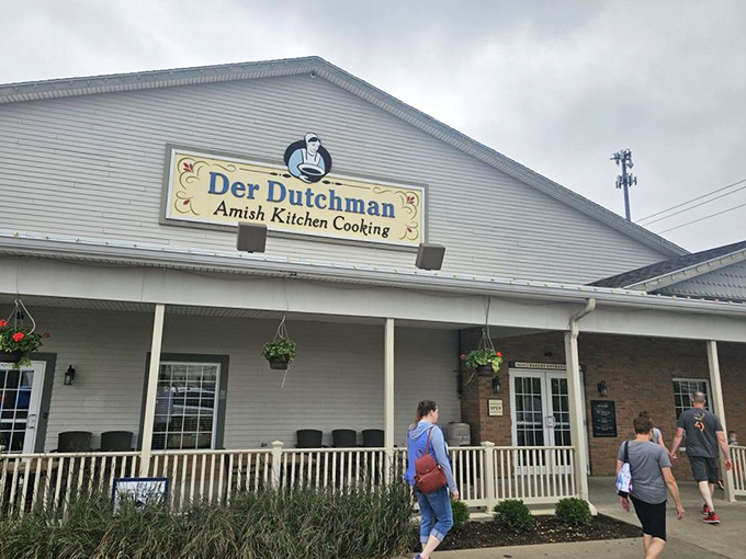 Der Dutchman's welcoming facade promises what Vegas never delivers&mdash;satisfaction guaranteed without the morning regrets.