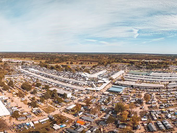 First Monday Trade Days in Canton is so massive it has its own weather system. Well, almost.