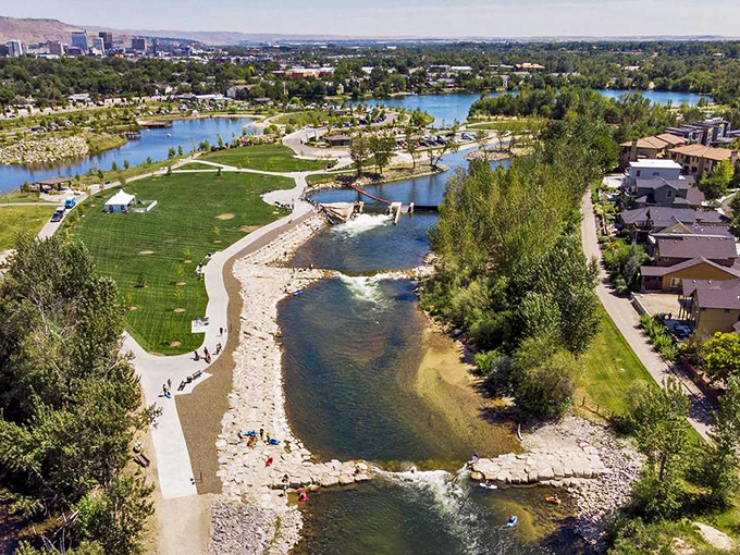 Garden City's tree-lined streets offer small-town living with the convenience of nearby Boise's amenities.