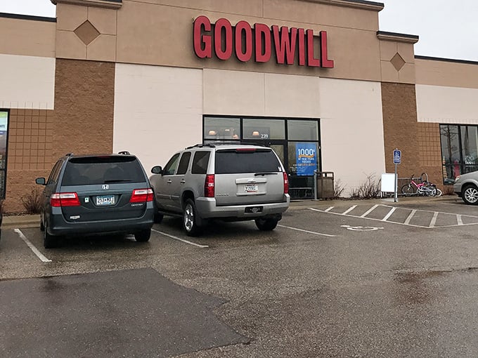 This Goodwill might look unassuming from the outside, but inside it's a TARDIS of thrifting possibilities.