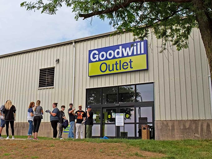 Goodwill's Outlet beckons the brave with its no-frills warehouse approach&mdash;where the thrill of the hunt meets the satisfaction of the find.