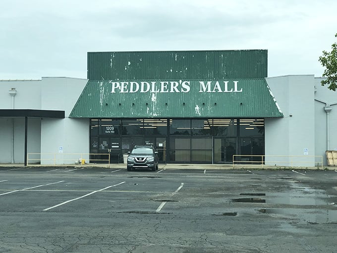 Follow the numbers to find your fortune! Peddlers Mall's organized chaos makes treasure hunting a delightful detective game.