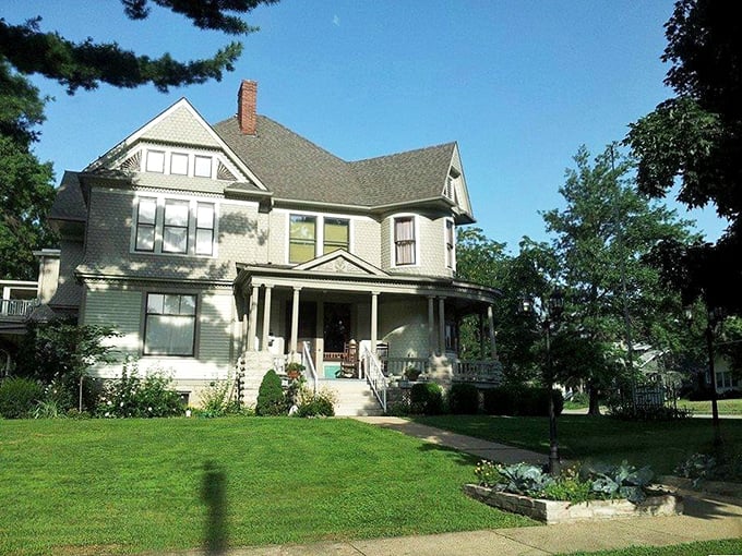 A beautiful Victorian home in Mexico stands as testament to the town's rich history. Housing like this costs a fraction of big-city prices.