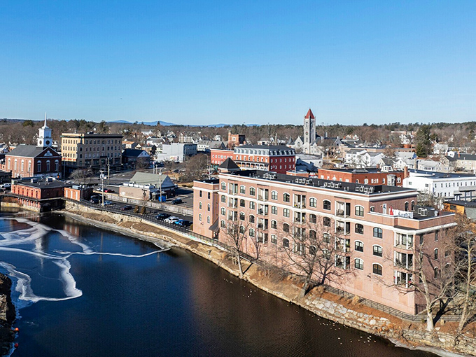 Nashua's revitalized downtown showcases beautiful architecture from a bygone era. The perfect backdrop for an afternoon of window shopping!