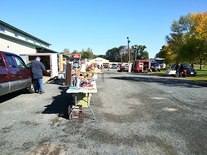 Small town, big finds. Where pickup trucks become impromptu storefronts and haggling is still considered polite conversation.