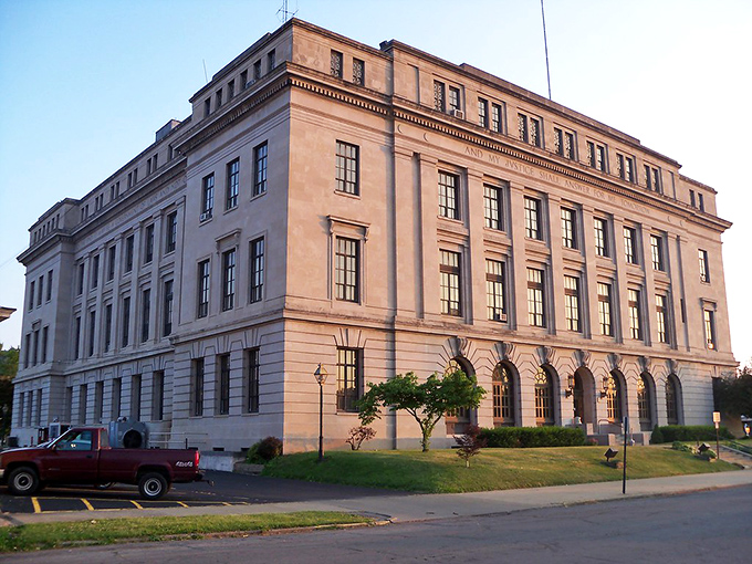 Portsmouth's charming main street feels frozen in time, where local businesses thrive in buildings with stories to tell.
